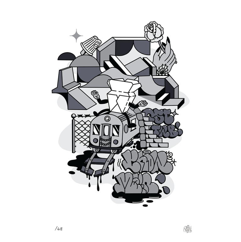 Bruce Mackay (Print) - Brutal Curation