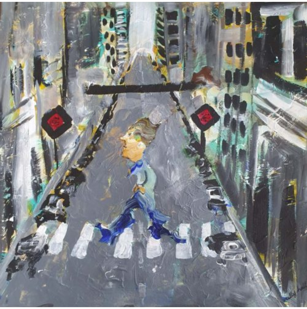 Crossing the road – Ally Hall - Brutal Curation